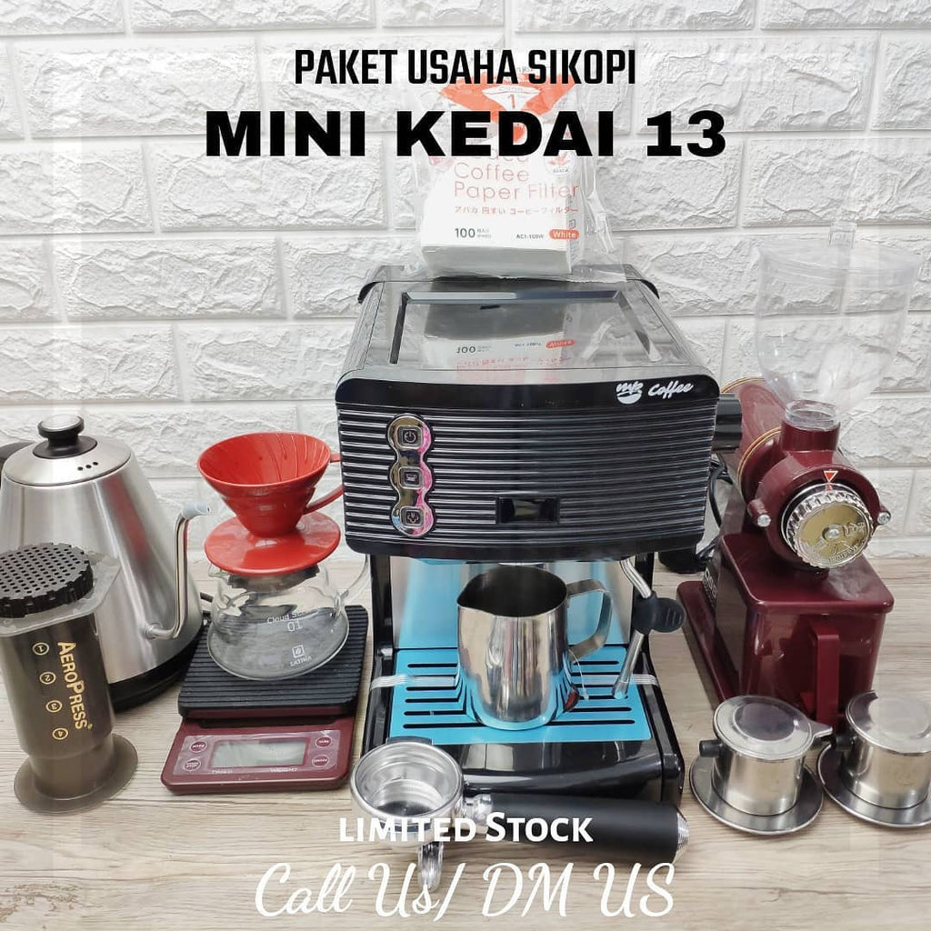 Paket Mini Kedai 13 | Paket Usaha Kedai Kopi – SIKOPI